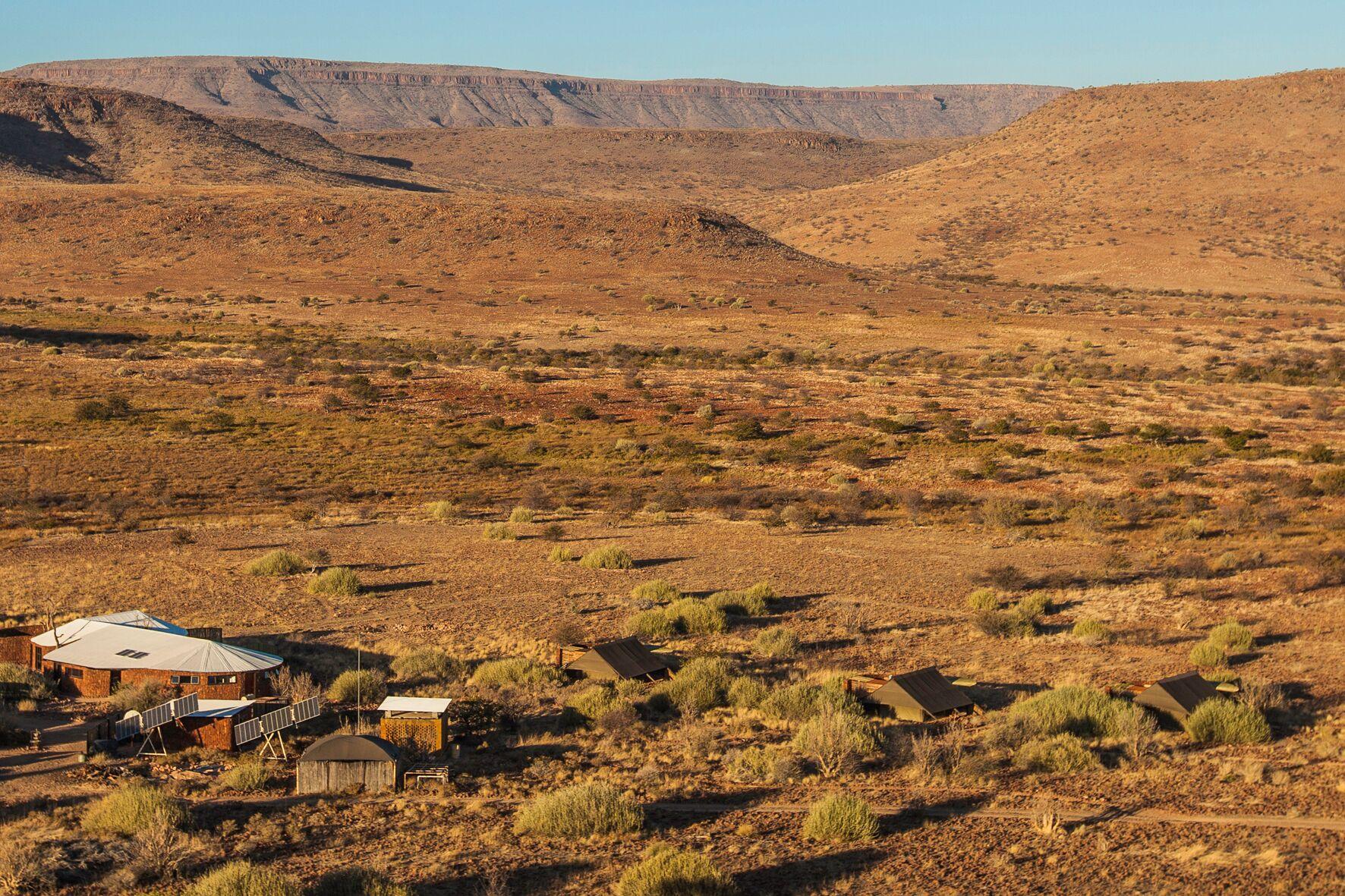 Accommodation at Etendeka Mountain Camp - Etendeka Mountain Camp